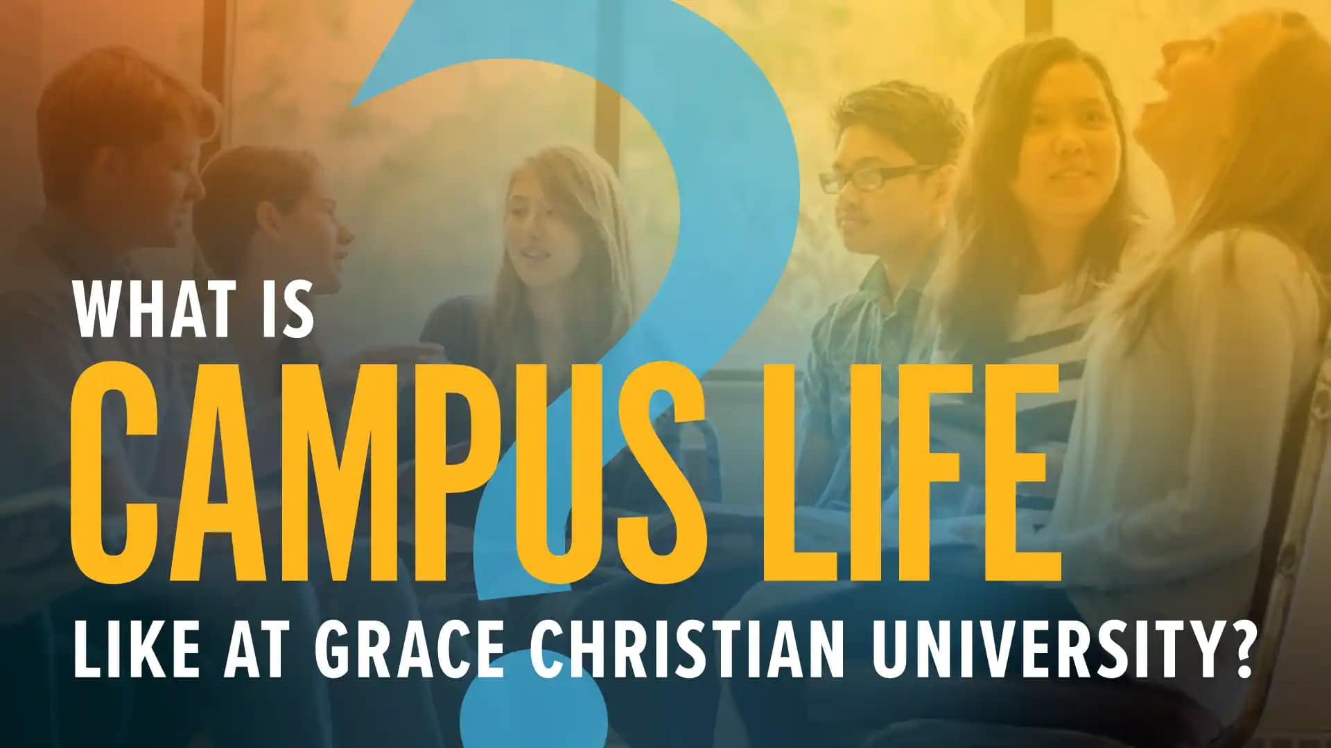 ¿Cómo es la vida en el campus de Grace Christian University? - Grace ...