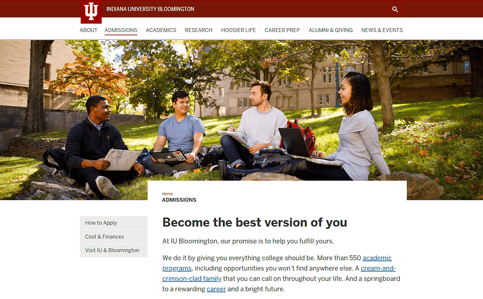 Indiana University Strategies to Retain Students